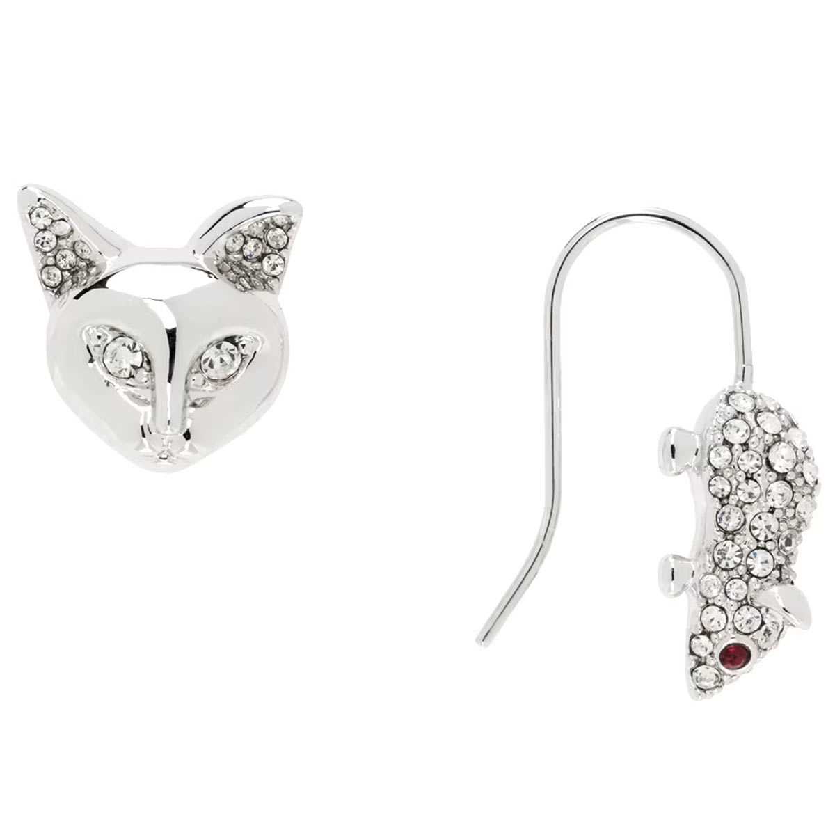 【楽天市場】マークジェイコブス ピアス ブランド レディース 猫 シルバー ネズミ キャッチ つけっぱなし Marc Jacobs：LAngelina