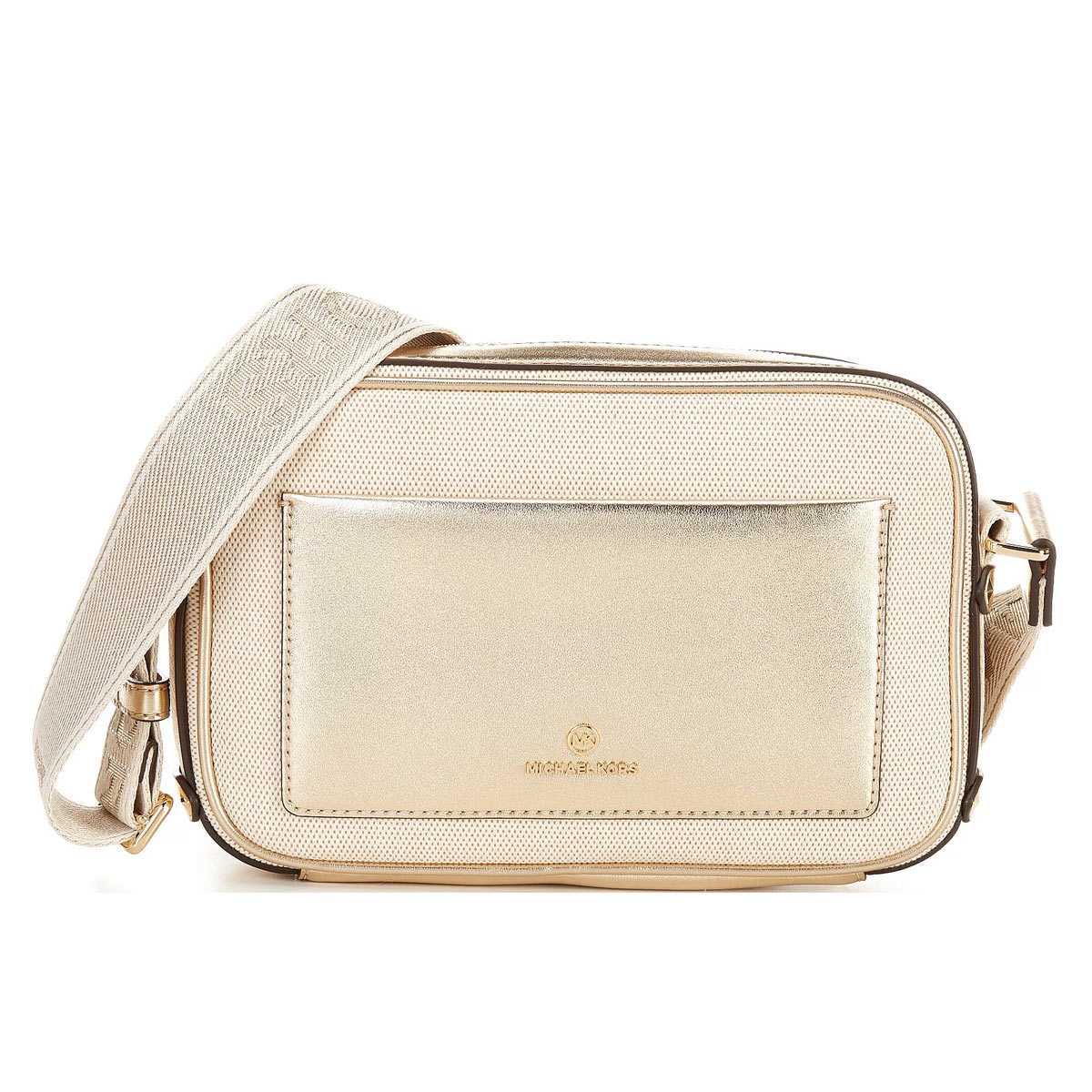 【楽天市場】マイケルコース ショルダーバッグ レディース 斜め掛け 大人 ブランド 小さめ 本革 ゴールド Michael Kors ...