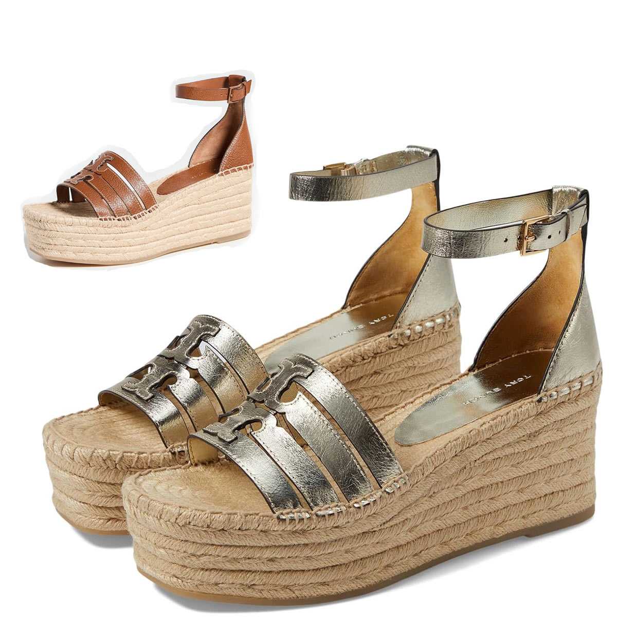 【楽天市場】トリーバーチ エスパドリーユ レディース ブランド サンダル 厚底 ウエッジソール ヒール バックストラップ Tory Burch ...