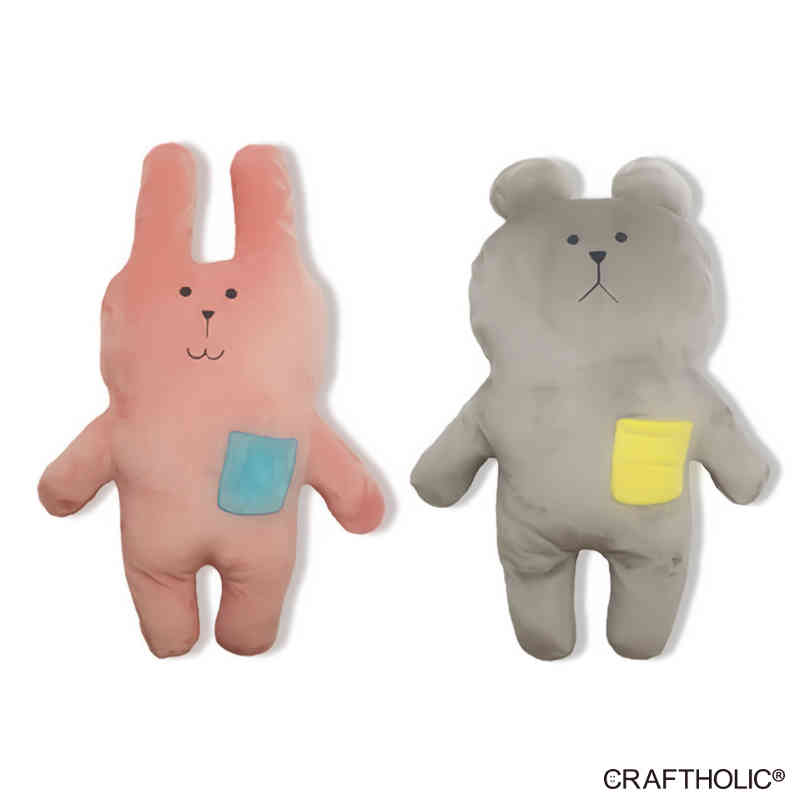 【楽天市場】CRAFTHOLIC ウォッシャブルクラフト（WashableCRAFT） 洗える抱き枕ポケット C212 RAB/SLOTH 約38 x 90cm クラフトホリック ...