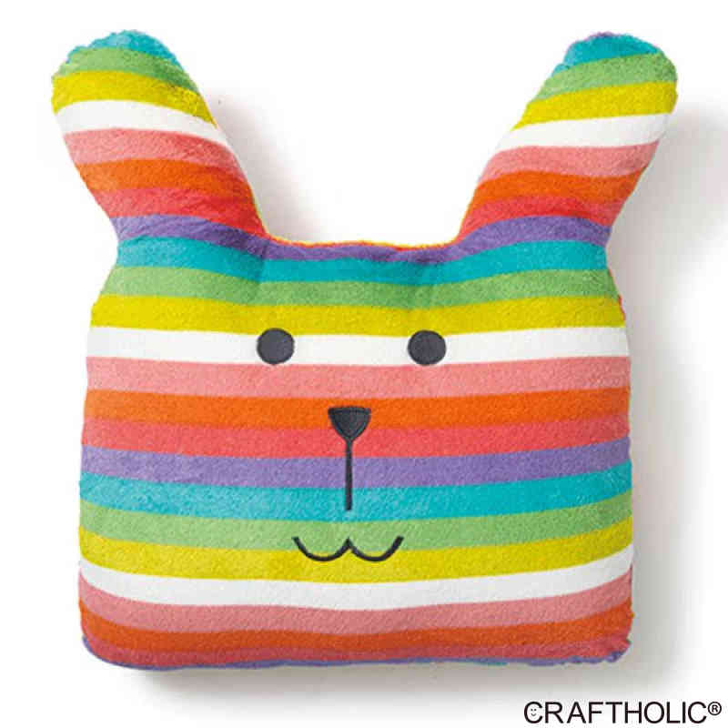 【楽天市場】レインボーラブ フロアクッション 約58 x 64cm クラフトホリック（CRAFTHOLIC）：【らぴす】かわいい・使える雑貨