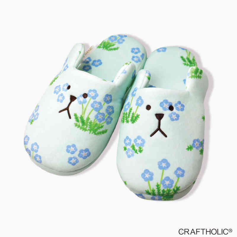 【楽天市場】Spring Flower CRAFT スリッパ SLOTH CRAFTHOLIC（クラフトホリック）：【らぴす】かわいい・使える雑貨