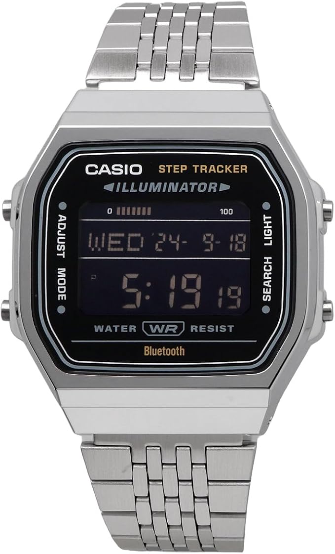 【楽天市場】カシオ 腕時計 メンズ レディース CASIO Collection STANDARD ブラック シルバー ABL-100WE ...