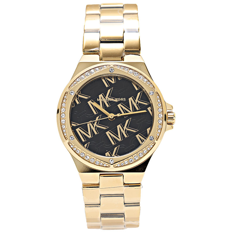 【楽天市場】マイケルコース 腕時計 レディース LENNOX ブラック ゴールド MK7404 MICHAEL KORS：ラプラージュ 楽天市場店