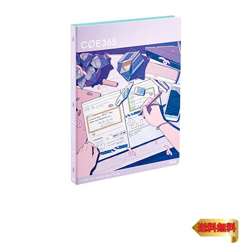 【楽天市場】プラス バインダー COE365 ルーズリーフバインダー B5 机の上 FL-001-E 77-552：ラサンタ