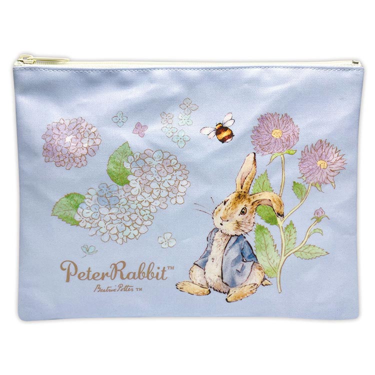 【楽天市場】ピーターラビット ポーチ ピーター Simple flower 607479 PETER RABBIT シンプル&フラワー ...