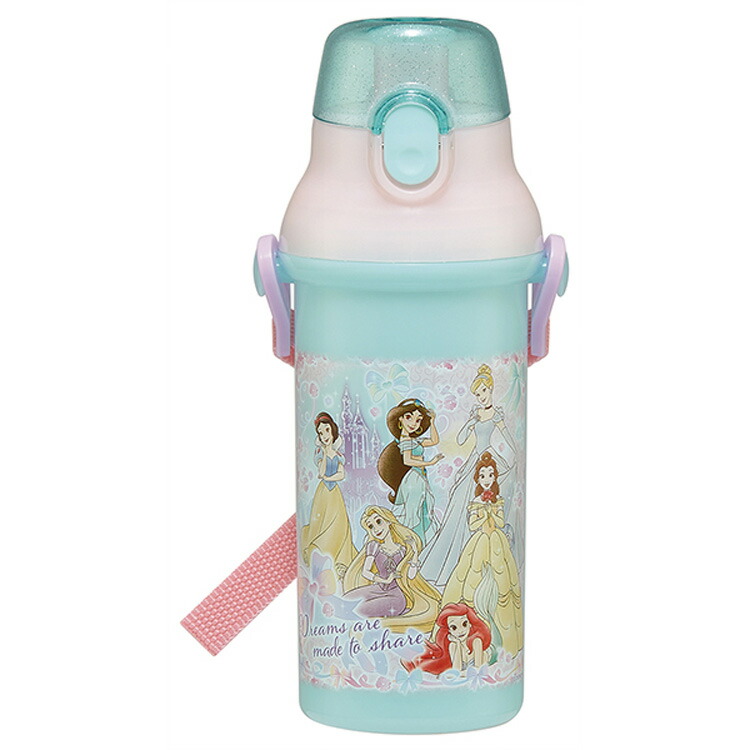 【楽天市場】ディズニープリンセス PSB5SANAG 抗菌直飲みプラワンタッチボトル480ml Disney Princess：キャラクターズショップ ラフラフ