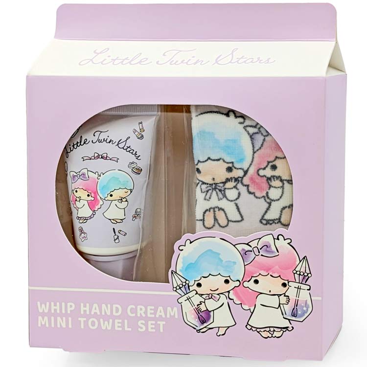 【楽天市場】リトルツインスターズ ホイップハンドクリーム&タオルセット 334395 SANRIO サンリオ：キャラクターズショップ ラフラフ
