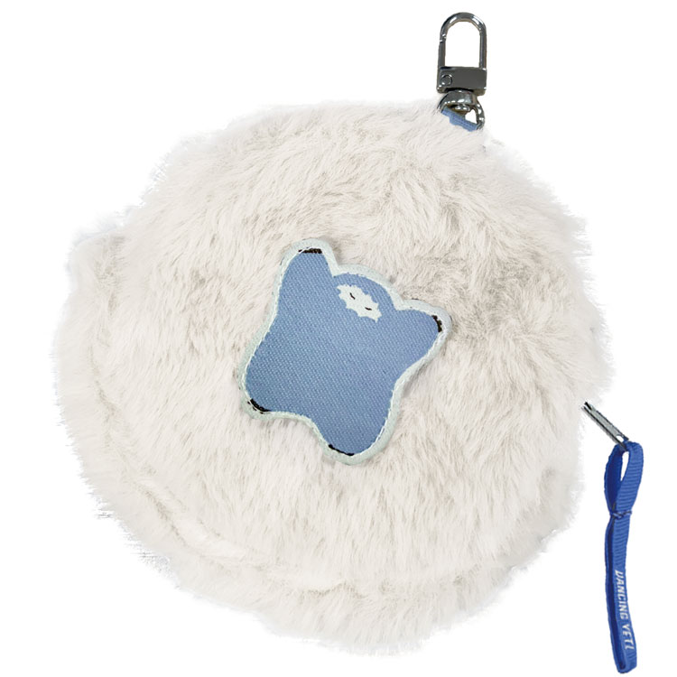 【楽天市場】DANCING YETI ファーマルポーチ ノビーIVO 726949 ダンシングイエティ アイボリー ミニポーチ カラビナ付 ...
