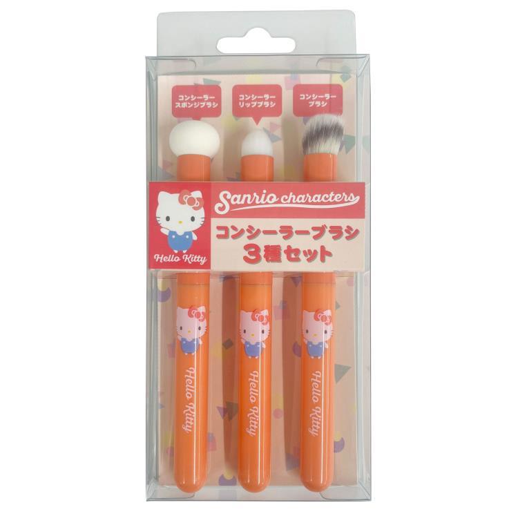 【楽天市場】ハローキティ コンシーラーブラシ3種セット 435946 Hello Kitty サンリオ：キャラクターズショップ ラフラフ