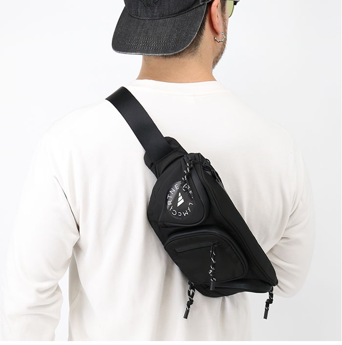 【楽天市場】ADIDAS BY STELLA MCCARTNEY アディダス バイ ステラ マッカートニー HS3383 バムバッグ ボディ ...