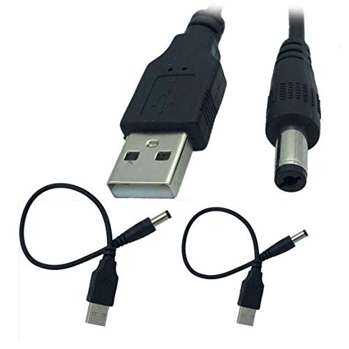 【楽天市場】USB 5V DC電源 供給ケーブル 25cm DCプラグ(外形5.5m / 内径2.1mm) USB→DC 5.5 x 2 ...
