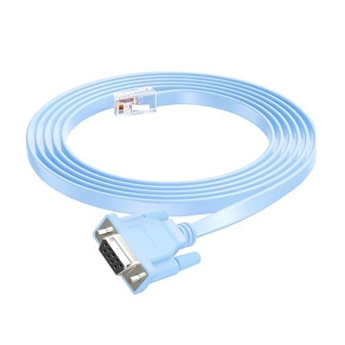 【楽天市場】コンソールケーブル RJ-45 DB-9 互換ケーブル Cisco Systems シリアルケーブル 変換ケーブル：LAVETT