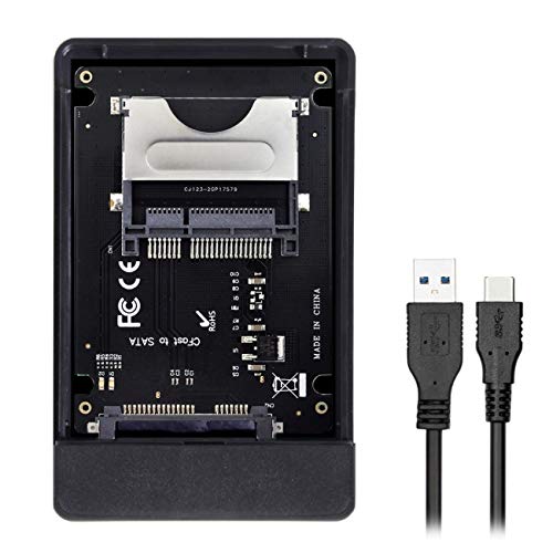 【楽天市場】CFast to USB C USB3.0 ＆ SATAカードアダプター 2.5ケース SSD HDD CFastカードリーダー ...