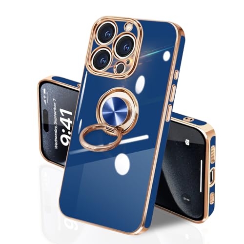 【楽天市場】iPhone 15 Pro ケース リング付き アイフォン15Pro リング TPU カバー 全面保護 耐衝撃 スマホケース iPhone 15Pro 360°回転 スタンド機能 ...