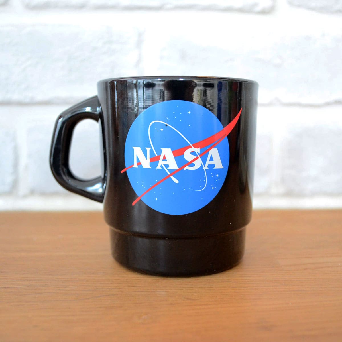 【楽天市場】マグカップ スタッキングマグ NASA ナサ ブラック STACKING MUG NASA mug-NASA-BLACK アメリカ ...