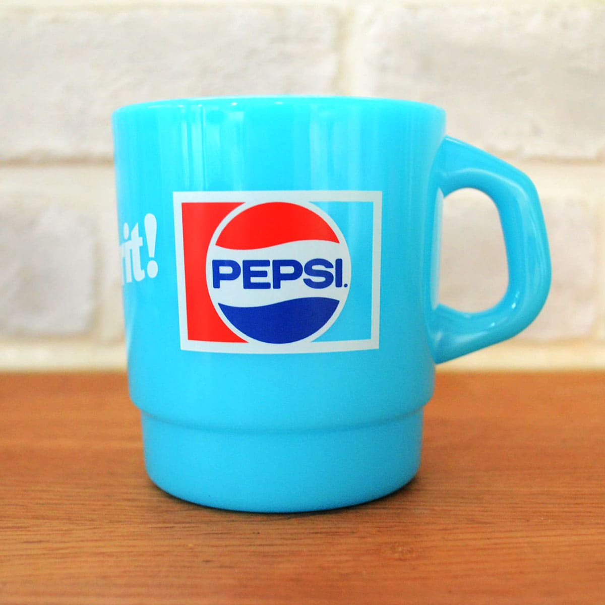 【楽天市場】マグカップ スタッキングマグ PEPSI ペプシ ライトブルー STACKING MUG PEPSI mug-PEPSI ...