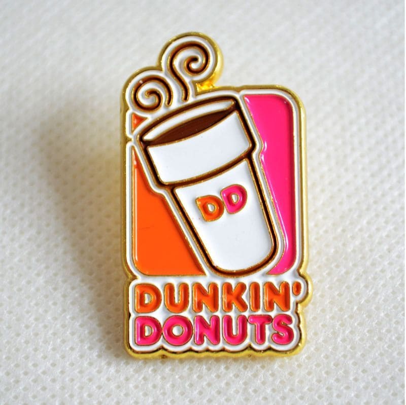 【楽天市場】ピンバッジ ダンキンドーナツ Dunkin' Donuts アメリカン P-DONUT 通販 ミリタリー カンパニー キャラクター ...