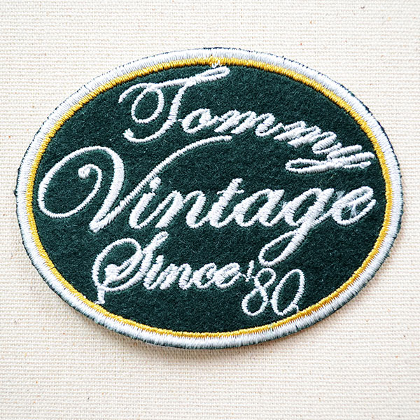 【楽天市場】アメリカンワッペン Vintage ヴィンテージ(グリーン) KOF-003 ワッペン アイロン ブランド 通販 アップリケ ...