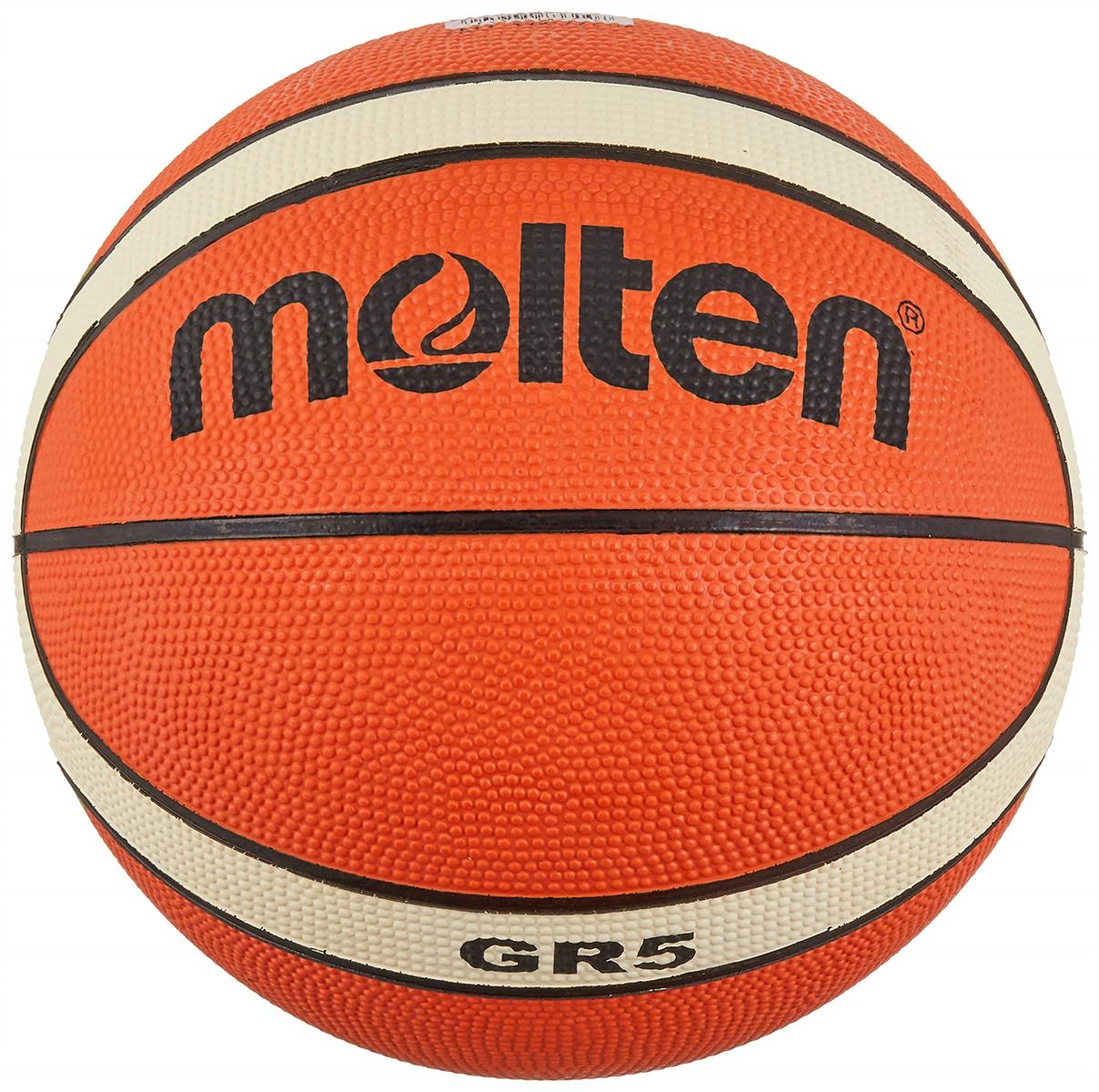 【楽天市場】モルテン(molten) バスケットボール GR5 BGR5-OI オレンジ×アイボリー 5号：LB77楽天市場店