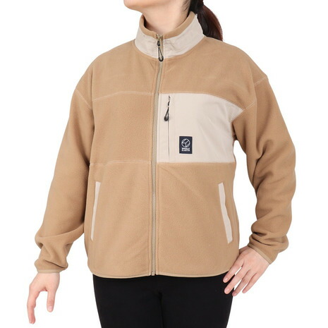【楽天市場】ホールアース（Whole Earth）（レディース）ジップアップ フリース ジップジャケット WE2SDZ40 MOK ...