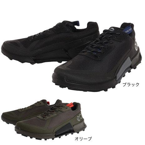 【楽天市場】エコー（ecco）（メンズ）スニーカー BIOM 2.1 X COUNTRY ブラック オリーブ 82283451052 ...