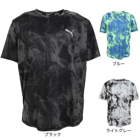 【楽天市場】プーマ（PUMA）（メンズ）RUN FAVORITE AOP グラフィック 半袖Tシャツ 523623：Victoria L ...