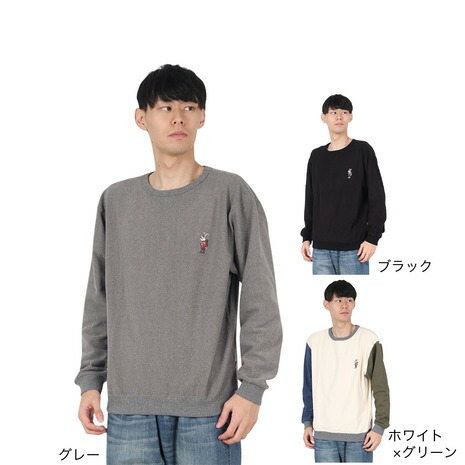 【楽天市場】クリフメイヤー（KRIFF MAYER）（メンズ）モチノビ ラビットロンT 長袖Tシャツ スタンド 2417814 ...