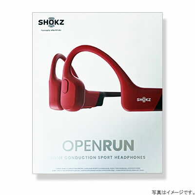 【楽天市場】SHOKZ 骨伝導イヤホン OPENRUN SOLOR RED レッド SKZ-EP-000006：らいぶshop