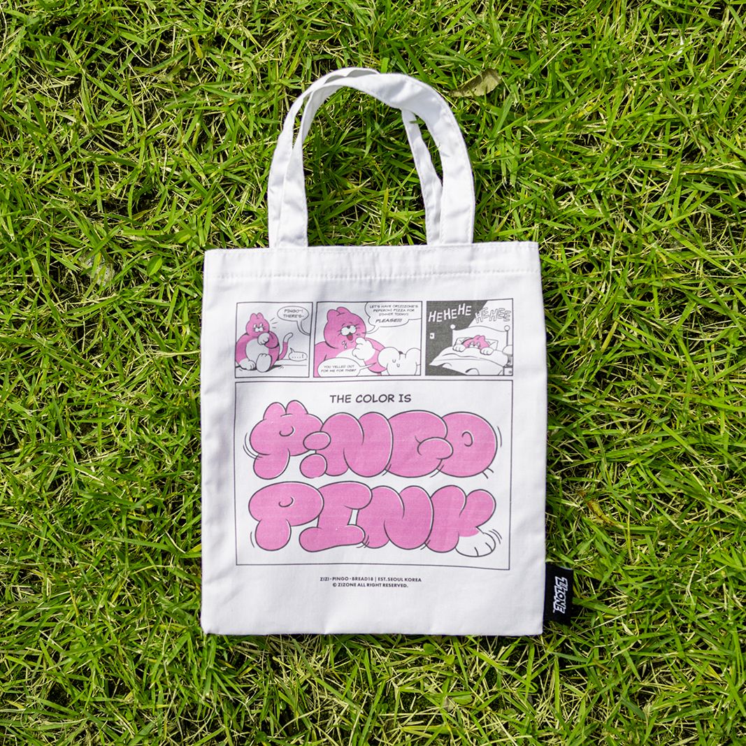 【楽天市場】【ZIZONE】PINGO MINI ECO BAG_PINGO PINK CARTOON：KKOKO 楽天市場店