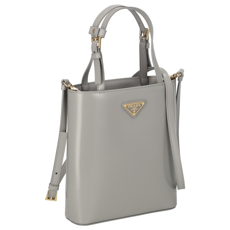 【楽天市場】プラダ PRADA 1BA401 SPAZZOLATO OOO/NUBE ハンドバッグ 送料無料 ブランド 高級 贈り物 ギフト プレゼント 誕生日：ル・銀座