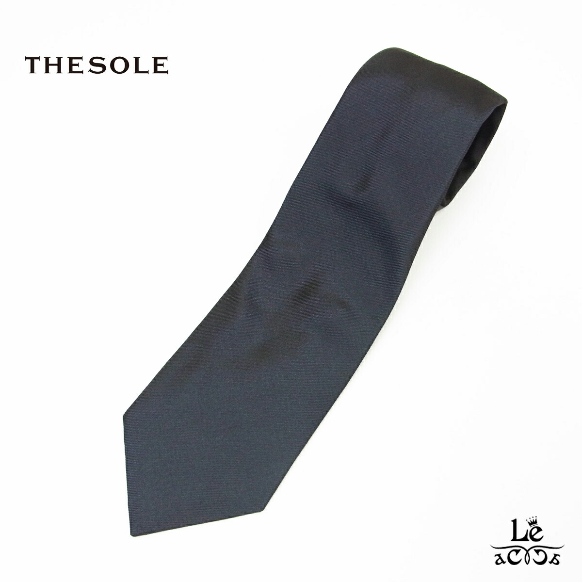 【楽天市場】THE SOLE ザ ソール ネクタイ かすみ綾 シルク 無地 8cm幅 TS-TIE8-SOL001 グレー 正規品 15400 ...