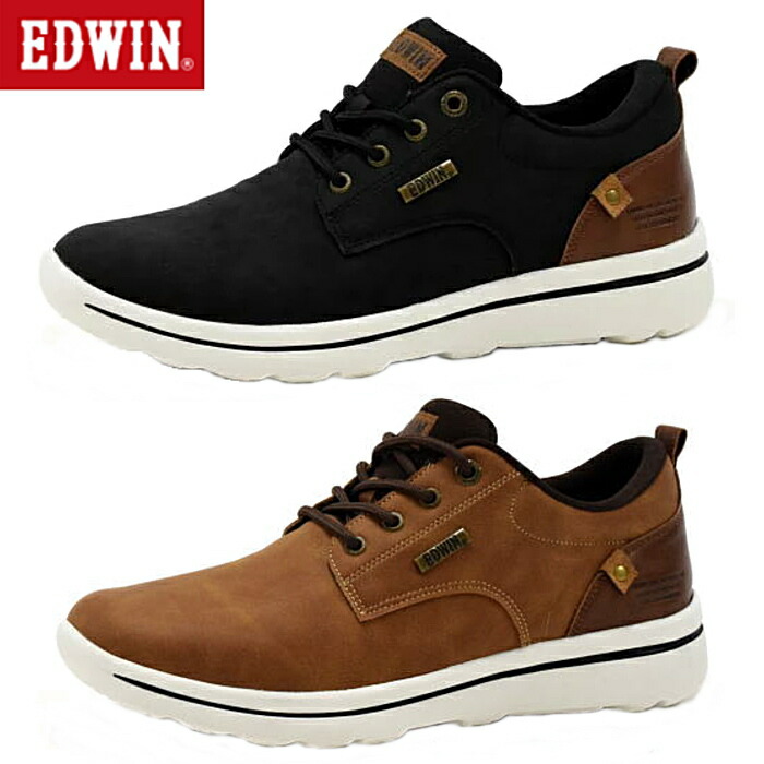 【楽天市場】エドウィン EDWIN メンズ スニーカー ローカット 軽量 幅広 4E カジュアル シューズ EDW-7244：靴のセレクトショップ Lab