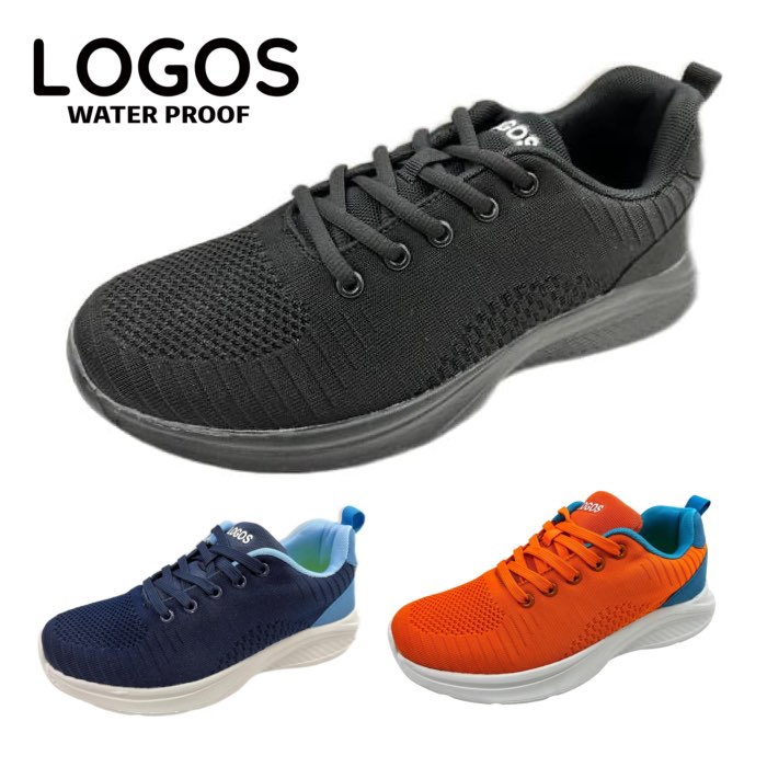 【楽天市場】スニーカー メンズ 幅広 ロゴス LOGOS LG-007 メンズ スニーカー ローカット ニットシューズ 撥水 軽量 幅広 3E 厚底 レースアップ 靴：靴のセレクトショップ Lab