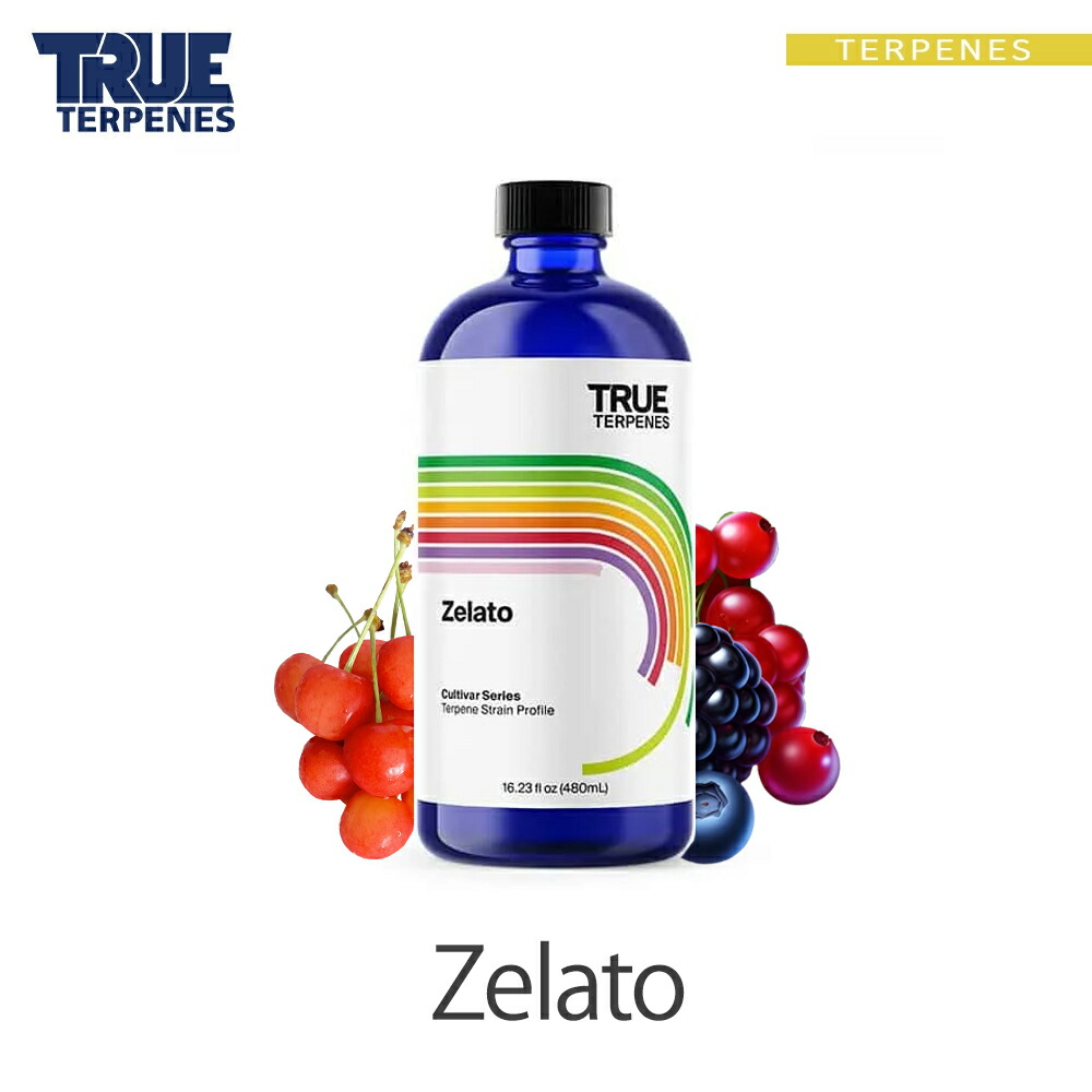 【楽天市場】テルペン アメリカ TRUE TERPENES カルティバーシリーズ Zelato 1ml ハイブリッド フレーバー 香料 ...