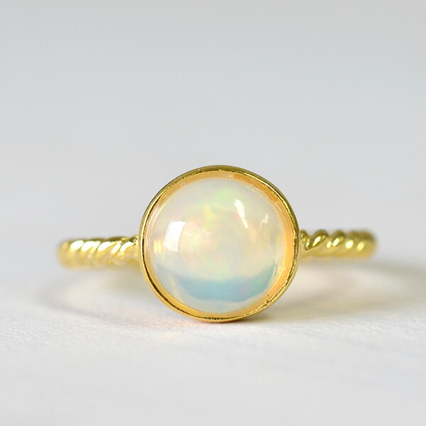 【楽天市場】トーション オパール リング うるうるオパールが可憐に手元を彩る KA02 SRG0282-79A-GS：ルコリエ