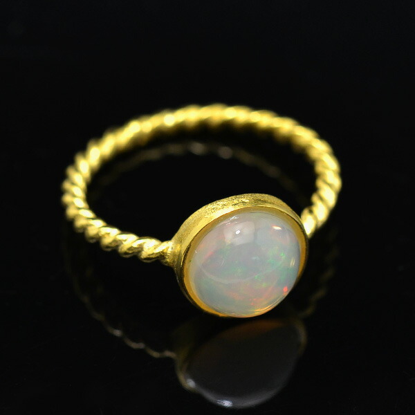 【楽天市場】トーション オパール リング うるうるオパールが可憐に手元を彩る KA02 SRG0282-79A-GS：ルコリエ