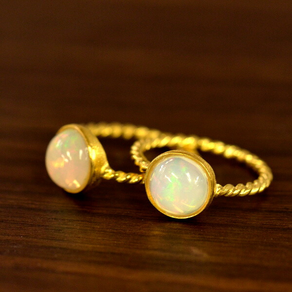 【楽天市場】トーション オパール リング うるうるオパールが可憐に手元を彩る KA02 SRG0282-79A-GS：ルコリエ