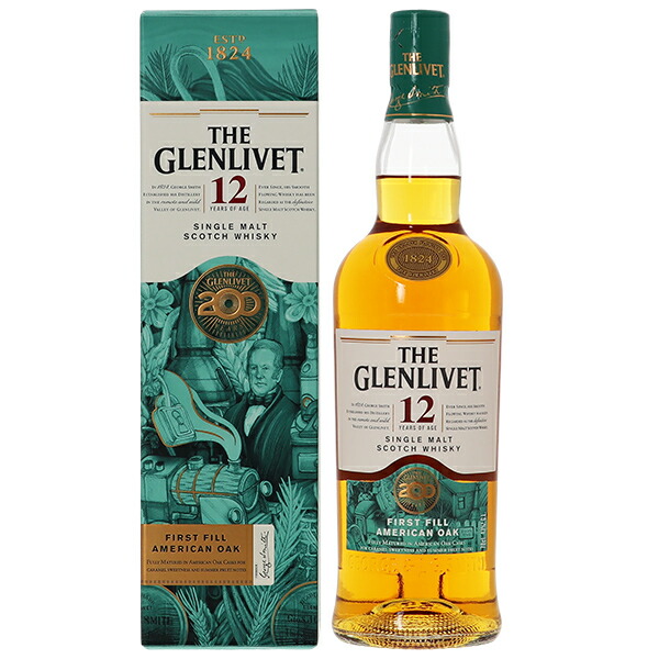 【楽天市場】ザ グレンリベット 12年 200周年記念 限定ボトル シングルモルト スコッチ ウイスキー 43度 正規 箱付 700ml：酒類の総合専門店 フェリシティー