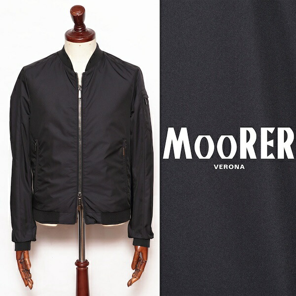【楽天市場】ムーレー MOORER CORELLI-WK MA-1タイプ ブルゾン BLU ダークネイビー corelliwk-dna 100：Legare