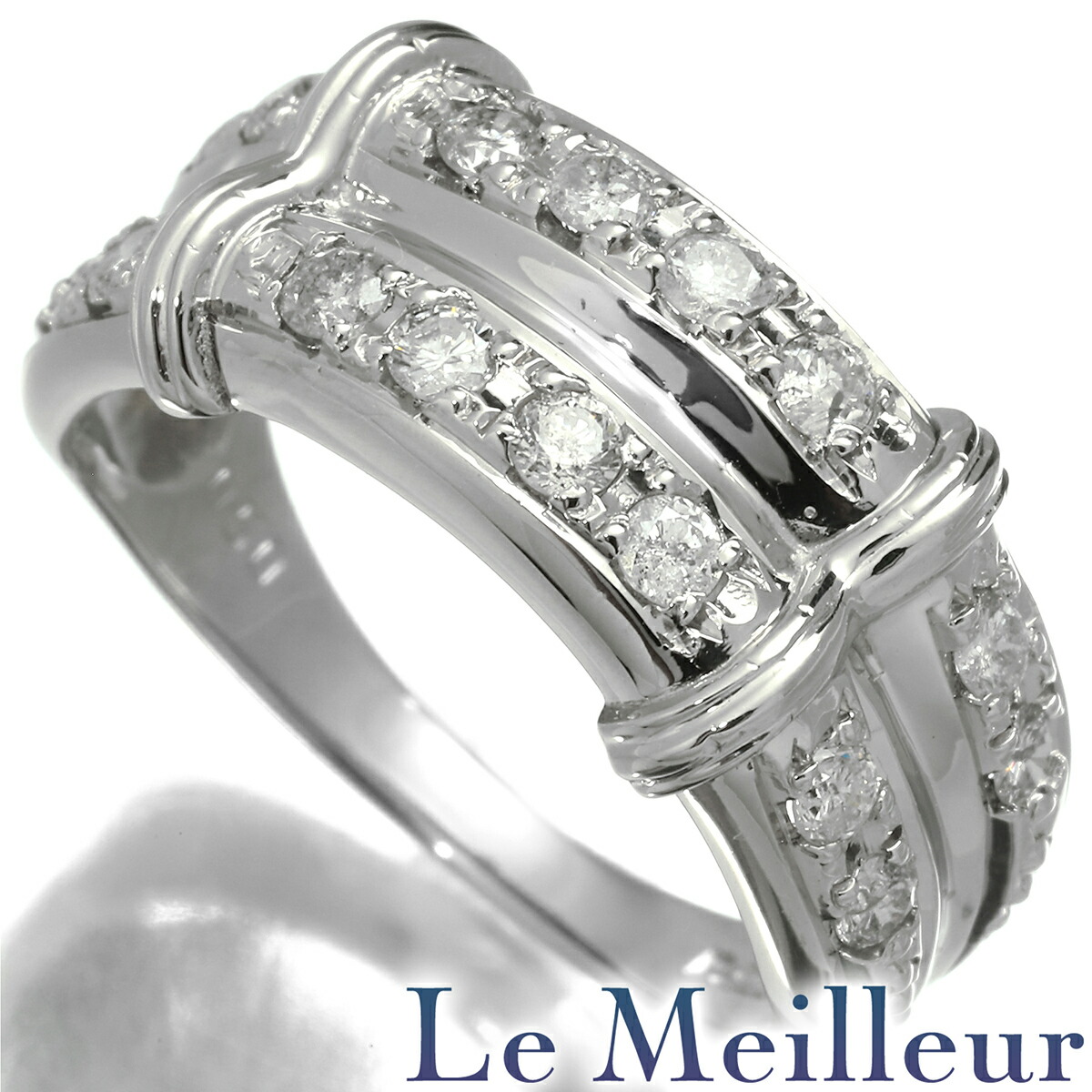 【楽天市場】リング 指輪 ダイヤモンド 0.5ct Pt900 12号 【最大5,000円OFFクーポン対象】：Le meilleur（ルメイユ）