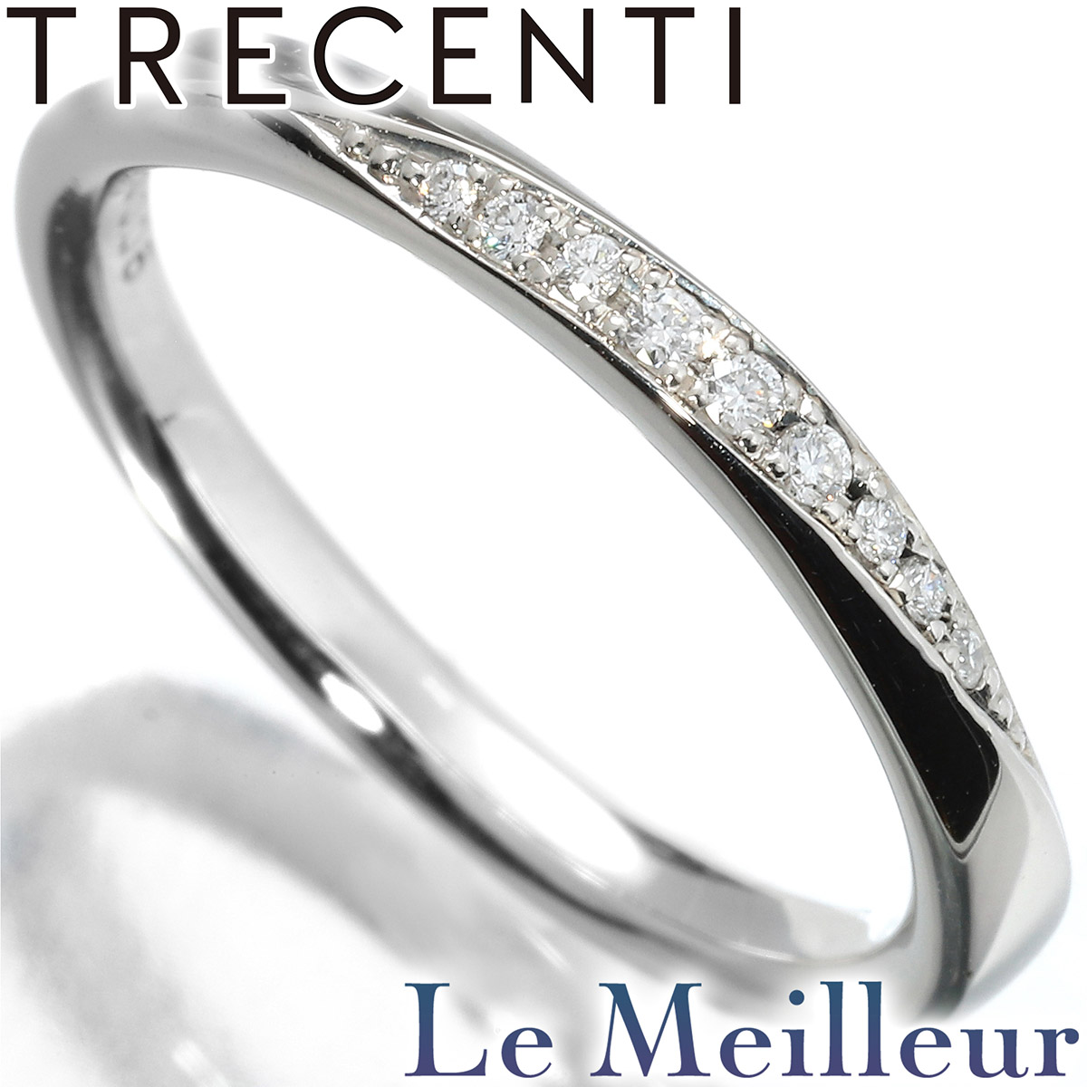 【楽天市場】トレセンテ リング 9P 指輪 ダイヤモンド Pt950 11号 TRECENTI 【最大5,000円OFFクーポン対象】：Le meilleur（ルメイユ）