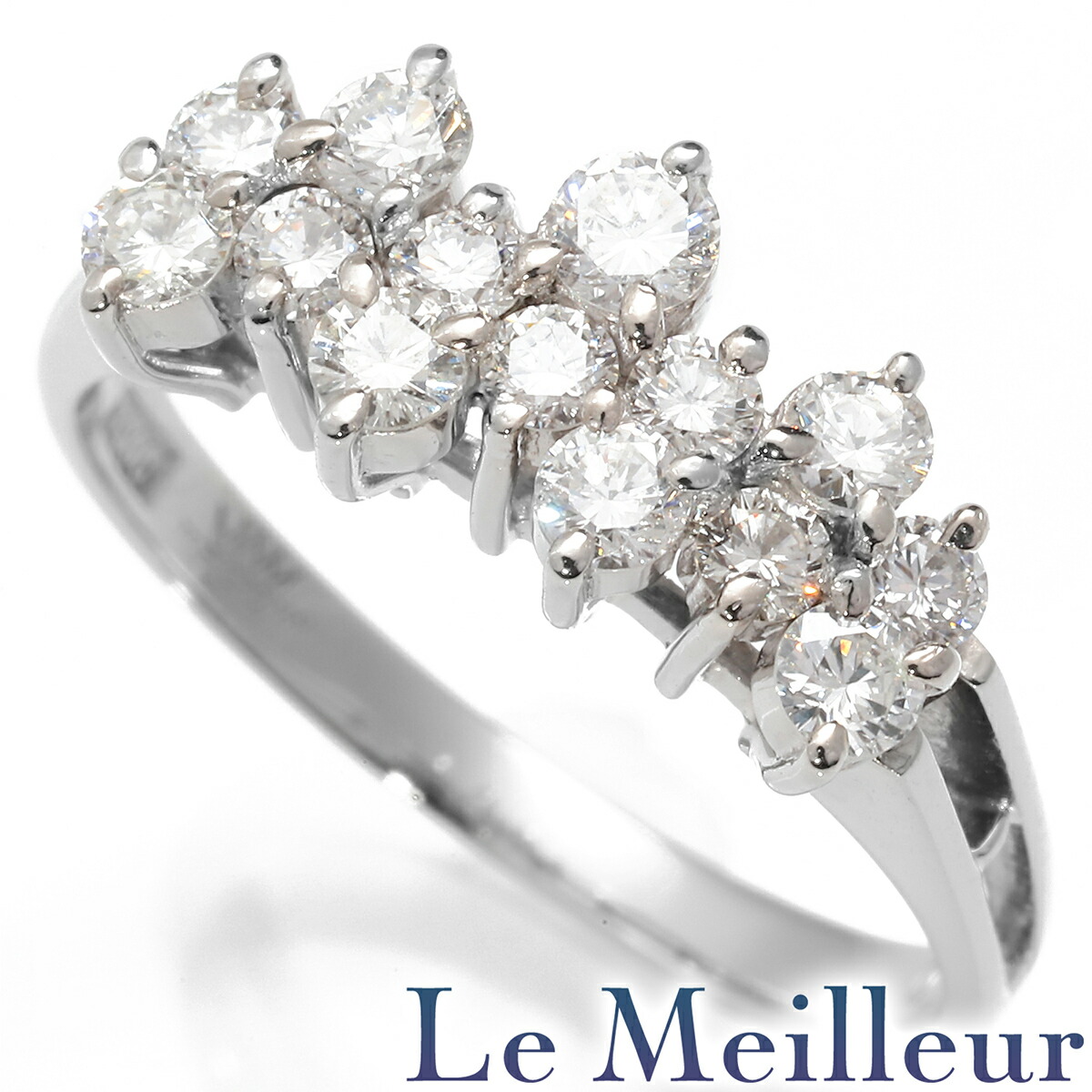 【楽天市場】トーエイクラウン リング 指輪 ダイヤモンド 0.7ct Pt900 13号 TOEICROWN：Le meilleur（ルメイユ）