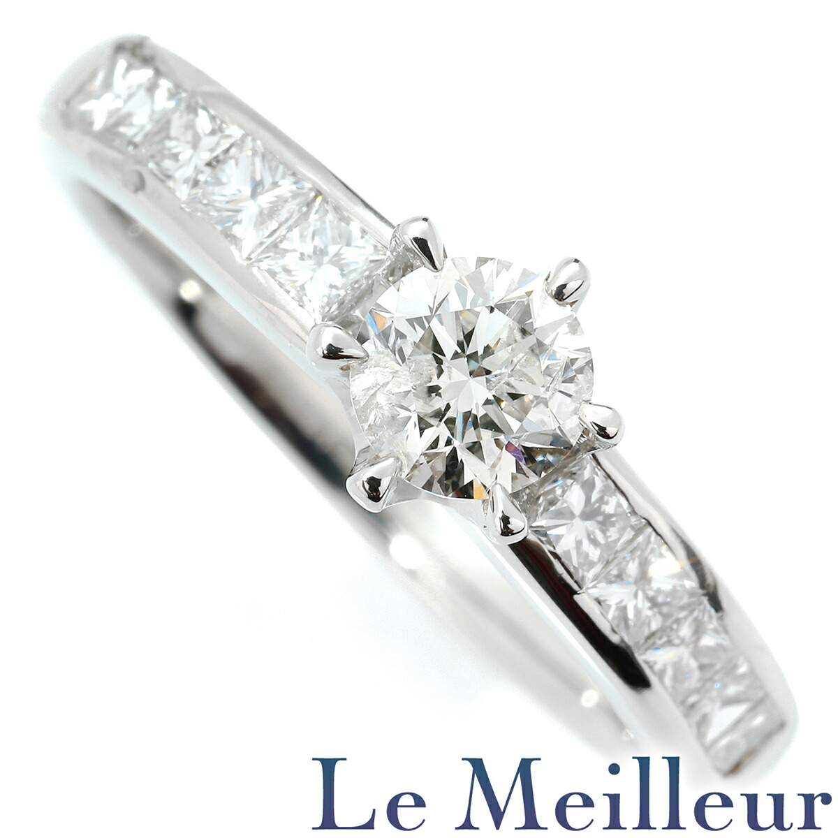 【楽天市場】リング 指輪 ダイヤモンド 0.5ct ダイヤモンド 0.51ct Pt900 13号 【最大5,000円OFFクーポン対象】：Le meilleur（ルメイユ）