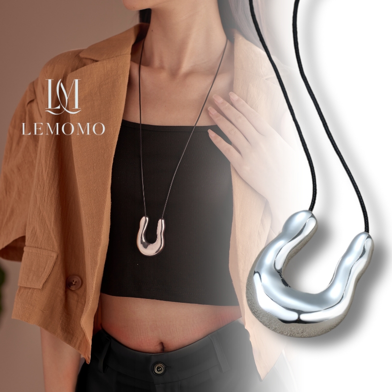 【楽天市場】ネックレス 馬蹄 ホースシュー ロング 大振り：LEMOMO（レモモ）