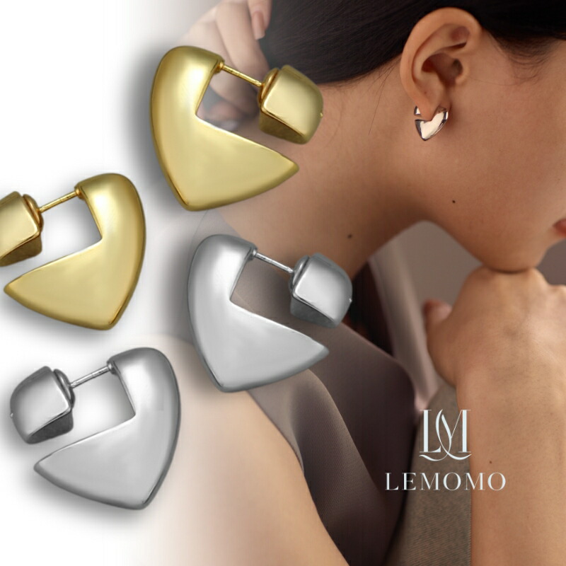 【楽天市場】【店内全品10%OFFクーポン配布中】 ピアス 金属アレルギー ニッケルフリー おしゃれ レディース インスタ 韓国 人気 トレンド 大人：LEMOMO（レモモ）