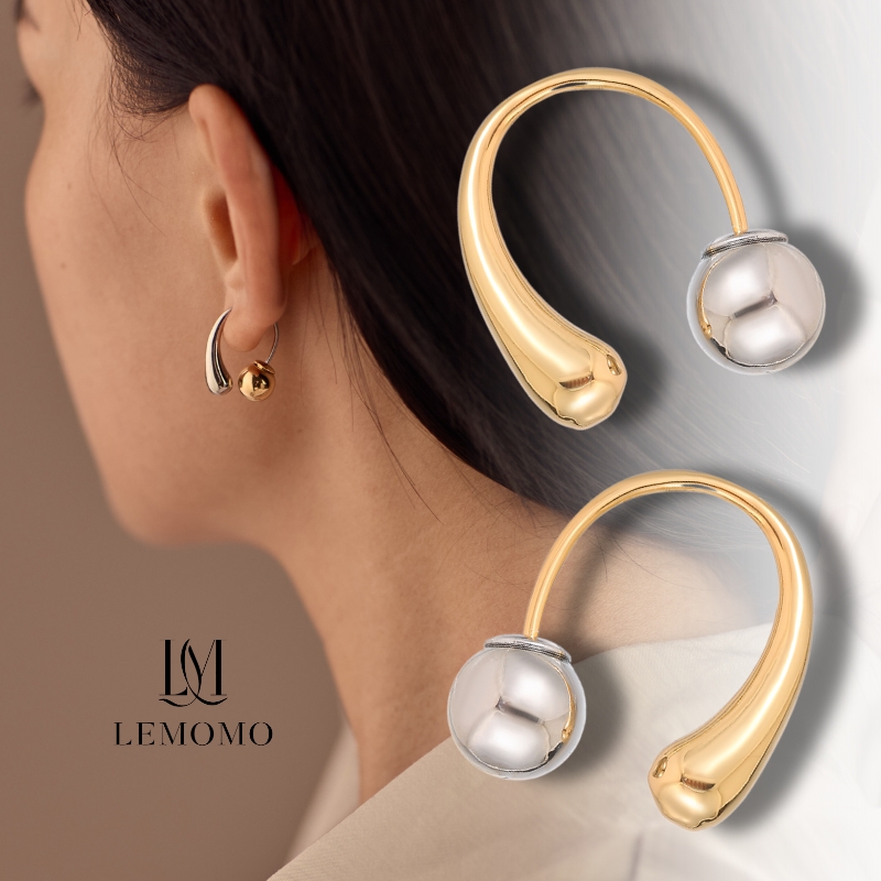 【楽天市場】【即納・品質改良済】ピアス 金属アレルギー ニッケルフリー おしゃれ レディース インスタ 韓国 人気 トレンド 大人：LEMOMO（レモモ）