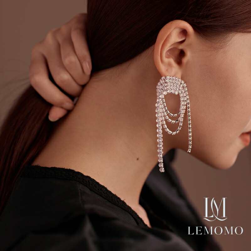 【楽天市場】【全品10%OFFクーポン配布中】 ピアス ロング リボン 金属アレルギー 揺れる キラキラ ニッケルフリー おしゃれ レディース インスタ 韓国 人気 トレンド 大人 ...