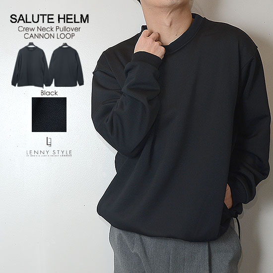 【楽天市場】サルートヘルム （ SALUTE HELM ） クルーネック プルオーバー スピンドル カットソー ( キャノンループ ...