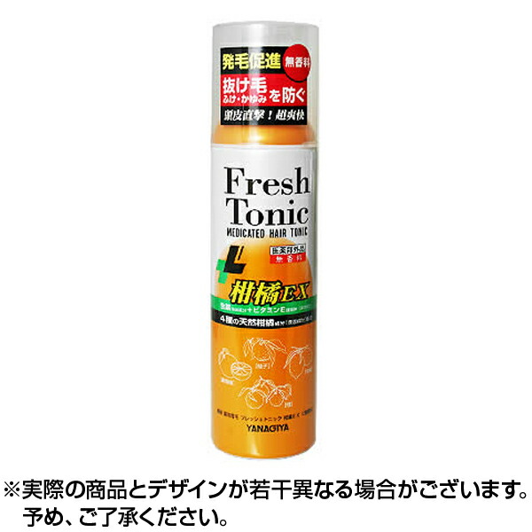 【楽天市場】柳屋 薬用育毛 フレッシュトニック 柑橘EX 無香料 ※取寄せ：コンタクトレンズ通販 レンズデリ